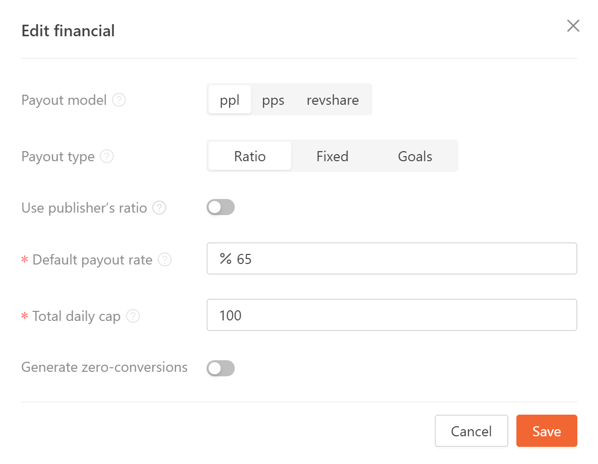 Ratio and Fixed Payout Management • UCLIQ Knowledge Base